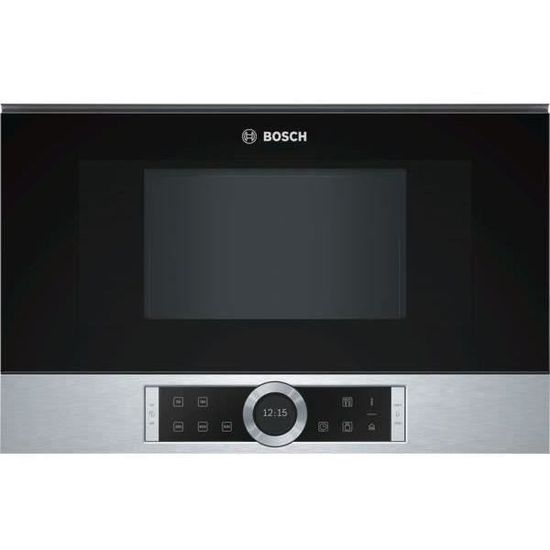 BOSCH HBG672BS2 Four multifonction - 71 l + POP6B6B10 Plaque de cuisson ...