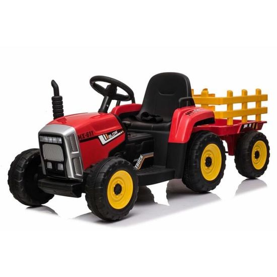 Tracteur ATAA Ceres avec remorque (Rouge) - Cdiscount Jeux - Jouets