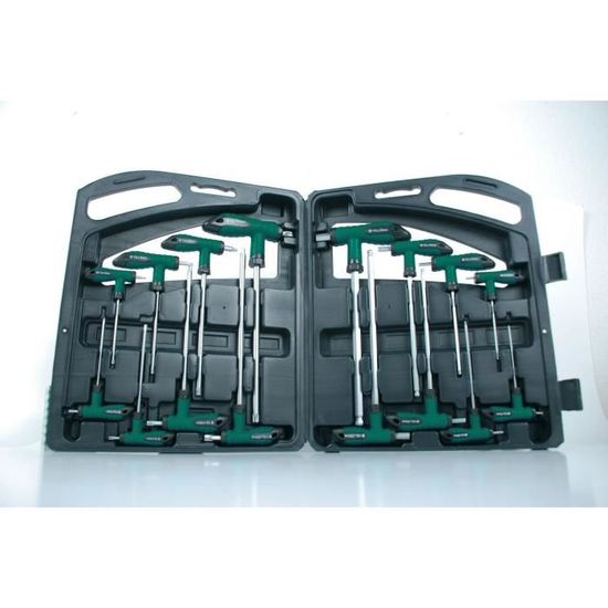 Coffret de 16 clés mâles et torx MANNESMANN - M18190 - Acier chrome ...