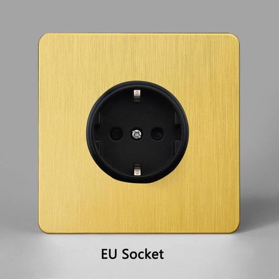 Interrupteur mural,EU Socket--Interrupteur mural à bascule 1 4 voies 2 ...