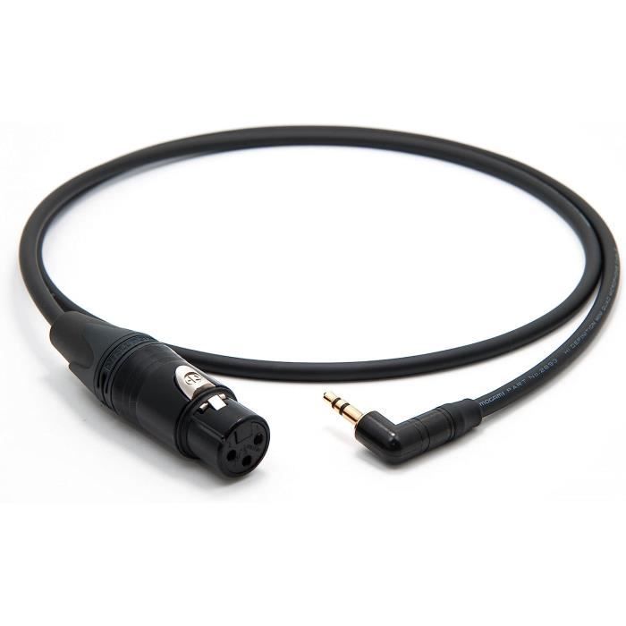 2893 Quad Câble professionnel caméra microphone | Neutrik Gold 3,5mm ...