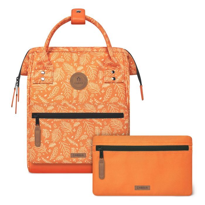 Sac à dos - CABAIA - Adventurer All Over Backpack S - Orange et Blanc ...