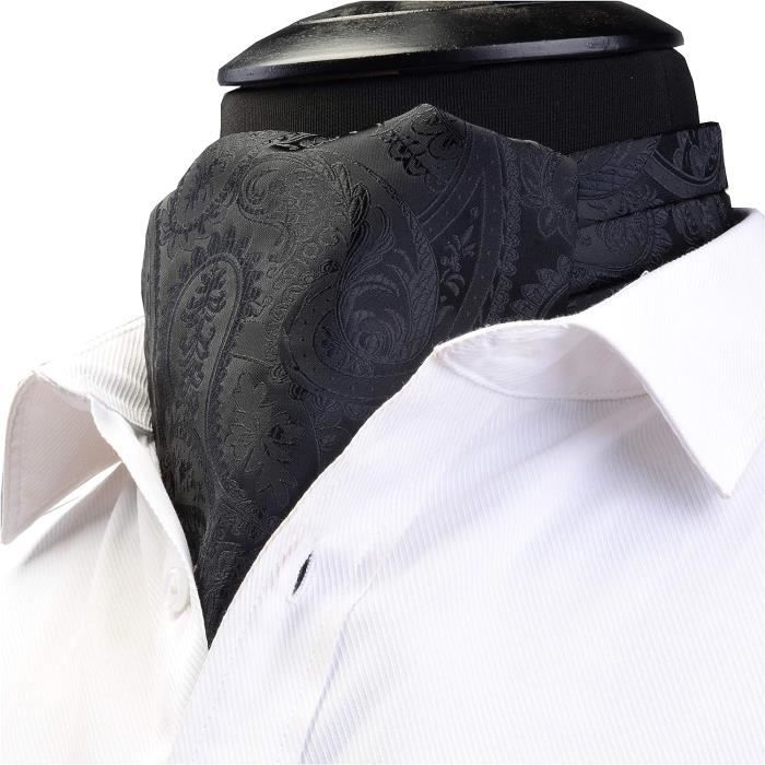 Cravat À Nouer Soi-Même Pour Homme Motif Cachemire Jacquard Tissé ...