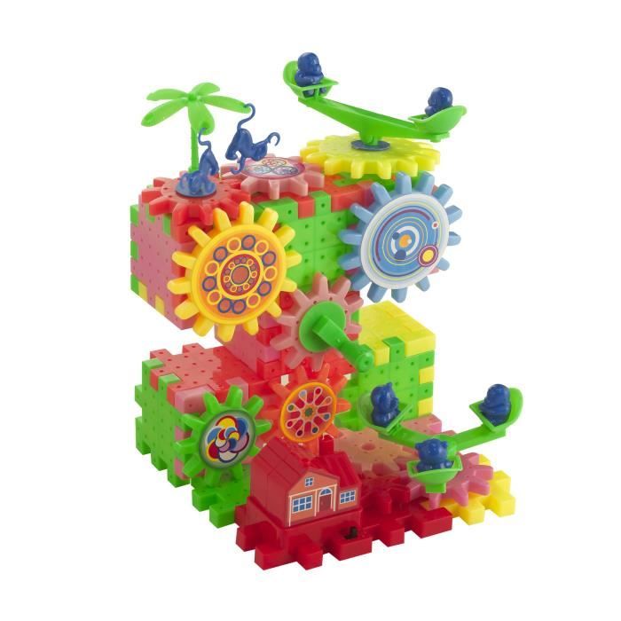 Teddy Brick's - puzzle brique construction 3D animé - 86 pièces ...