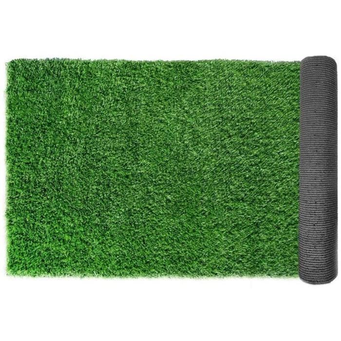 Gazon artificiel Style synthétique de gazon épais de pelouse d'animal familier de gazon ...