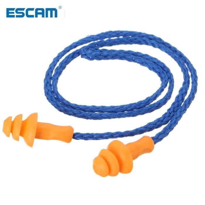 Protections auditives,bouchons d'oreille en Silicone souple,Protection ...