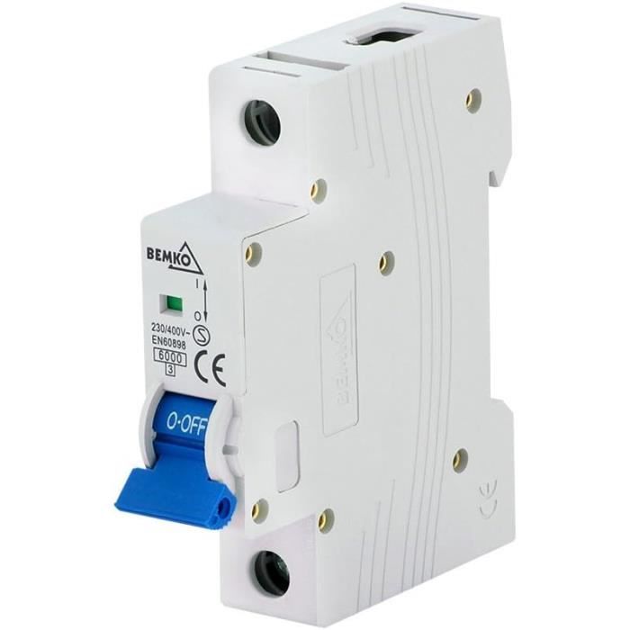 A00-S7-1P-C10 Disjoncteur 1P[n1035] - Cdiscount Bricolage