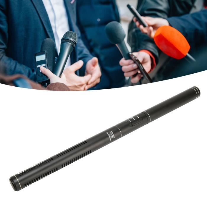 PAR - microphone à condensateur d'interview Microphone D'interview ...