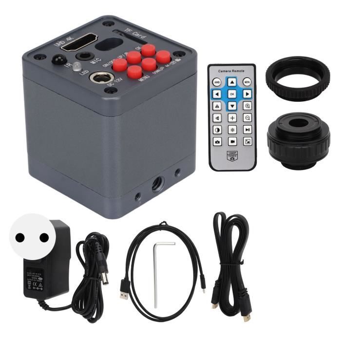 Caméra de microscope vidéo DRFEIFY - 41MP 4K Full HD - USB - Prise UE ...