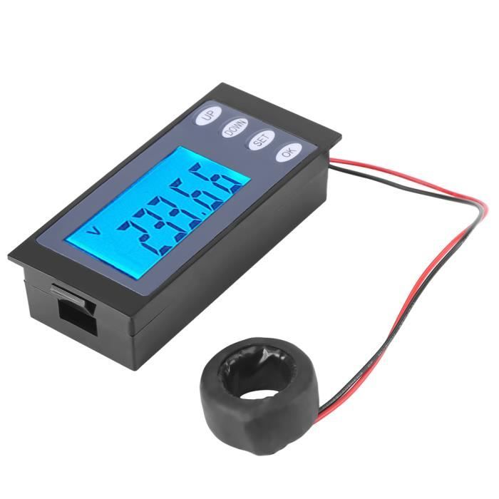 Duokon compteur Digital meter ammeter panel, digital AC 80-260V 100A ...
