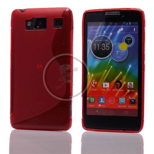 Coque gel pour MOTOROLA RAZR HD XT926 Rouge - Cdiscount Téléphonie