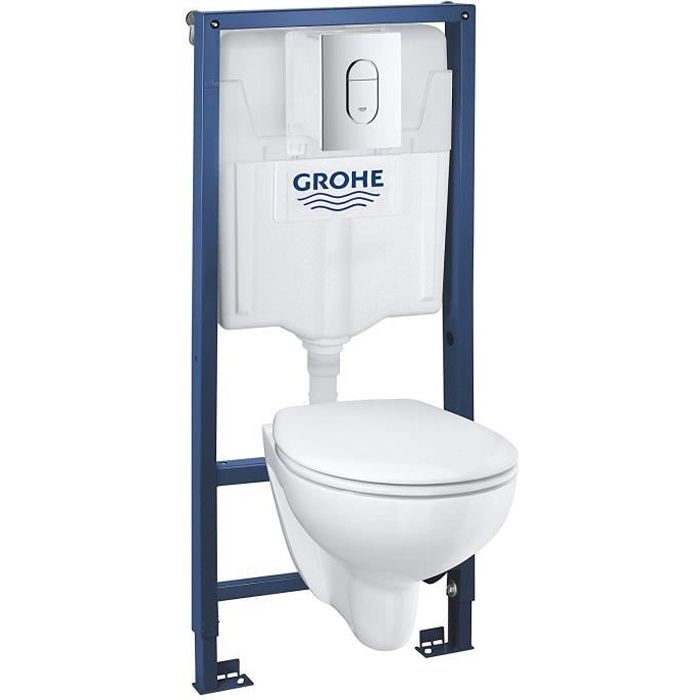 GROHE Set WC suspendu Rimless BAU Ceramic - Cdiscount Bricolage