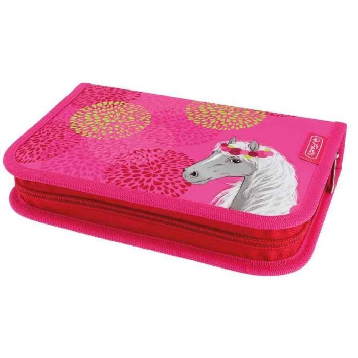 Etui scolaire Bloomy Horse, 31 pièces - Cdiscount Bagagerie - Maroquinerie