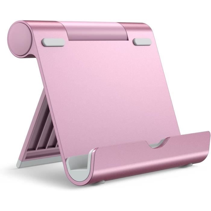 Support Tablette, Support Dock Réglable Portable, Support De Bureau ...