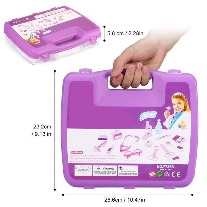 TMISHION semblant Enfants Enfants Jeu de Rôle Médecin Kit Équipement ...
