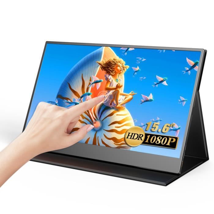 Uperfect 1080P Draagbare Gaming Monitor Écran tactile 15,6 pouces Pour ...