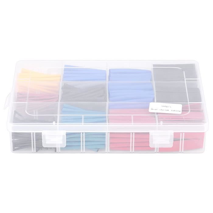 VBESTLIFE Tube thermorétractable de câble 560pcs / boîte câble fil ...