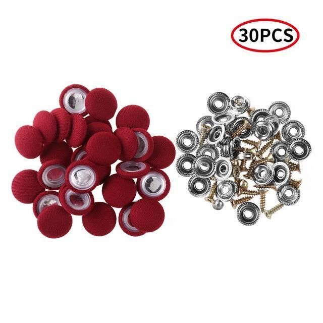 VIS,Type B Burgundy-One Size--Boucles De Toit Pour Intérieur De Voiture ...
