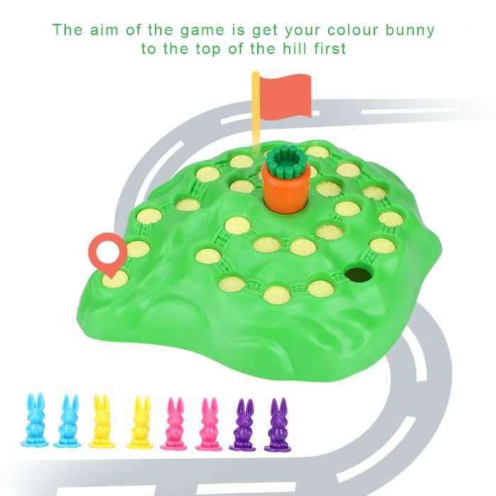 Jeu d'Enfants Lapin Bunny Hop Rabbit Family Fun Jeu de société pour ...