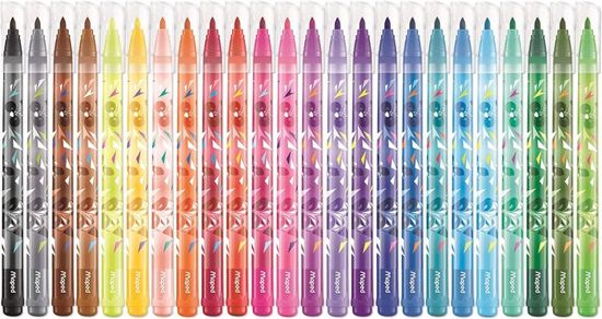Feutres Collection Mini Cute-24 Feutres De Coloriage Trop Mignons ...