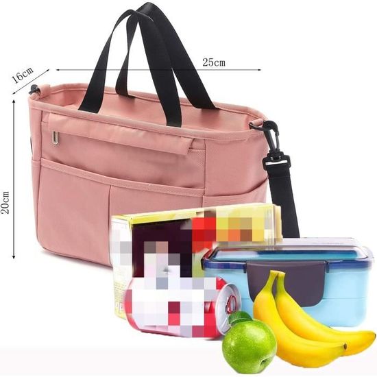 Lunch Box Enfant Panier Repas, ZoneYan Sac à Lunch Isolé, Sac à Lunch ...