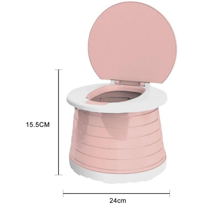 Toilette Pliante Portative pour Enfants - Ran - A352 - Rose - Toilettes ...