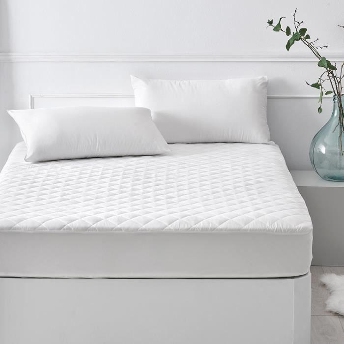 Pikolin Home - Protège-matelas matelassé en fibre et anti-acariens ...