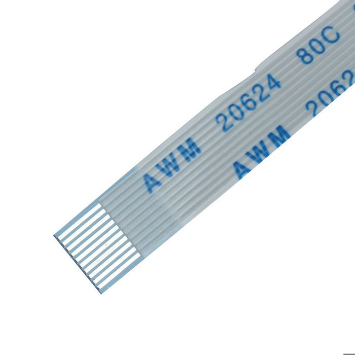 Câble FFC SOURCING MAP Type A 0.5mm Pas 10-Broche AWM 20624 80C 60V VW ...