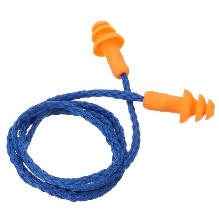 Protections auditives,bouchons d'oreille en Silicone souple,Protection ...