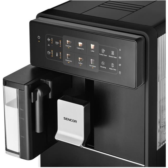 Machine à expresso - Sencor - SES 9300BK - Cdiscount Electroménager
