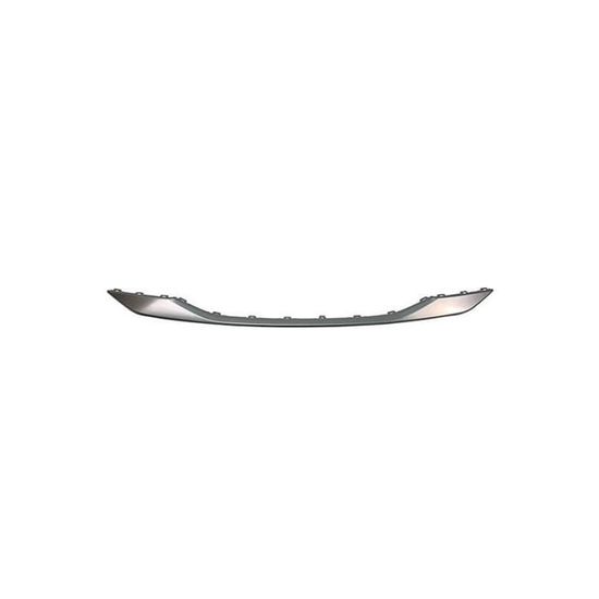 Moulure grille de pare-choc avant inférieure gris argent Peugeot 2008 2 ...