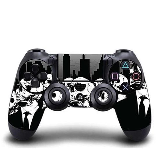 Skin Stickers pour sony PS4 controller (Sticker : People with skulls ...