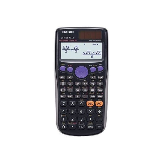 Casio FX-85ES Plus Calculatrice scientifique 10 chiffres + 2 exposants ...