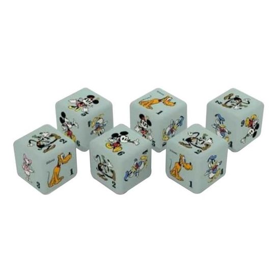 Disney Mickey And Friends Dice Set - Cdiscount Jeux - Jouets