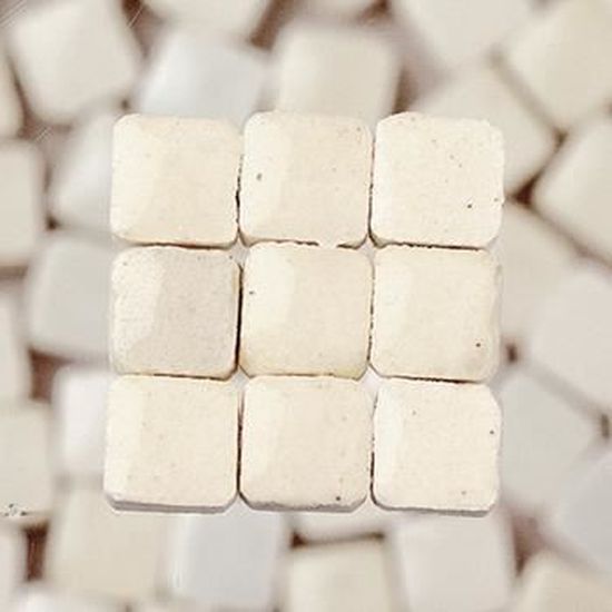 Mini mosaïque Carrée avec glaçure, 5 mm, 100 pces - blanc - Cdiscount ...