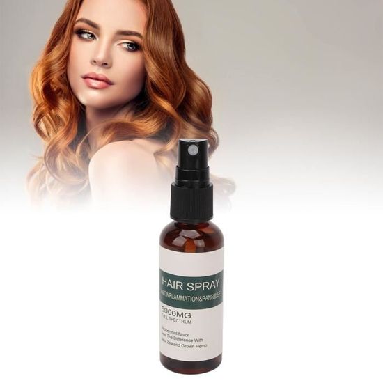 4pcs 50ml huile pousse cheveux, huile de soin capillaire aux graines noires, spray d'essence ...