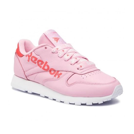 Reebok Baskets mode Classic Leather Rose - Cdiscount Chaussures