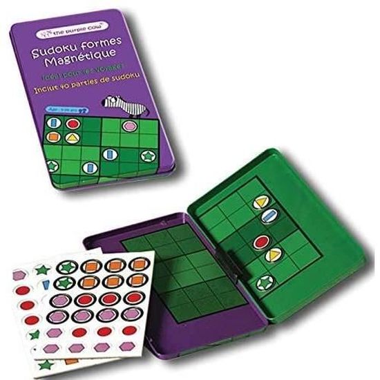 JEUX SUDOKU DES FORMES, MAGNETIQUE - Cdiscount Jeux - Jouets