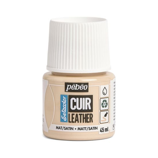 Peinture cuir - Setacolor - Beige Rosé - 45 ml - Acrylique - Mixte - Cdiscount Sport