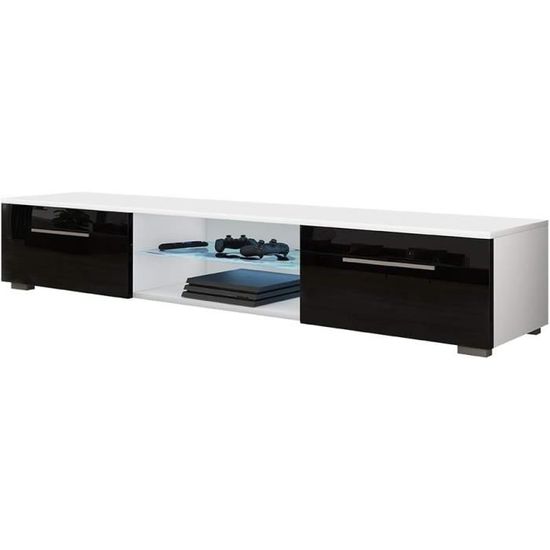 Edith - Meuble Tv Suspendu - Table Basse Tv - Banc Tv De Salon - 140 Cm ...