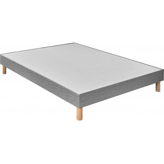 Sommier - PLS - 140 x 190 - Confort ferme - Lattes pin massif ...