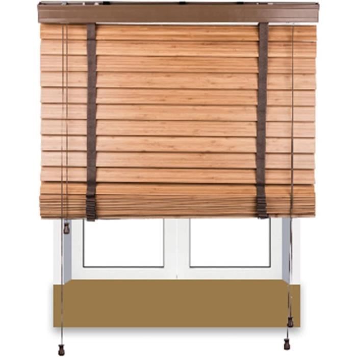 Stores Vénitiens En Bois Massif - For Intérieur Et Extérieur - 50x180cm ...