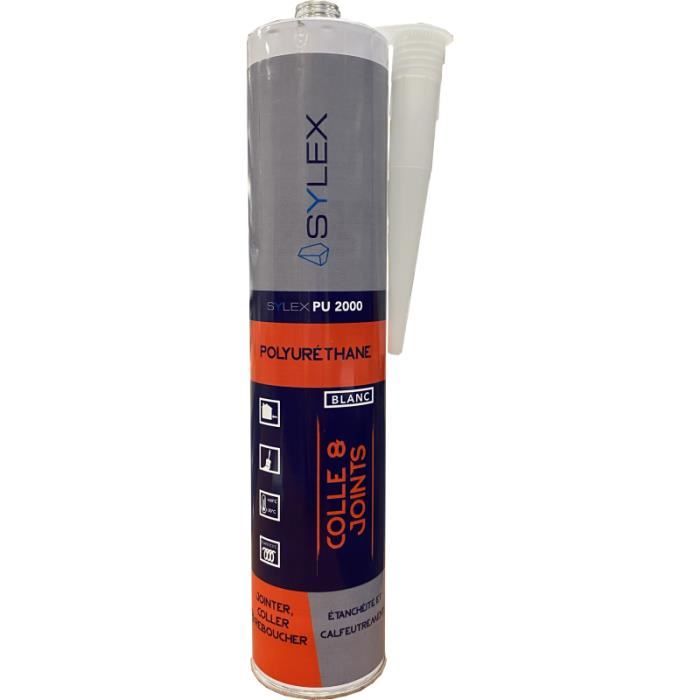 Colle & Joints Polyuréthane - SYLEX - Sylex PU 2000 - 290ml - Couleur ...