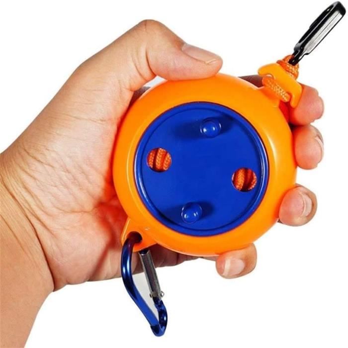 Corde À Linge Rétractable 8 M Séchoir À Linge Portable Pour Le Camping ...