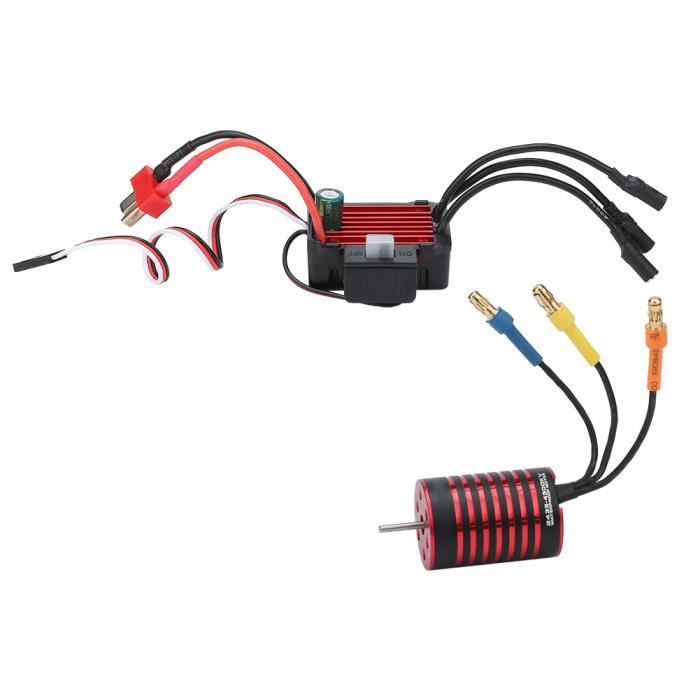 GOTOTOP Kit ESK moteur Moteur GTSKYTENRC 2435 Brushless 4500KV + ESC ...