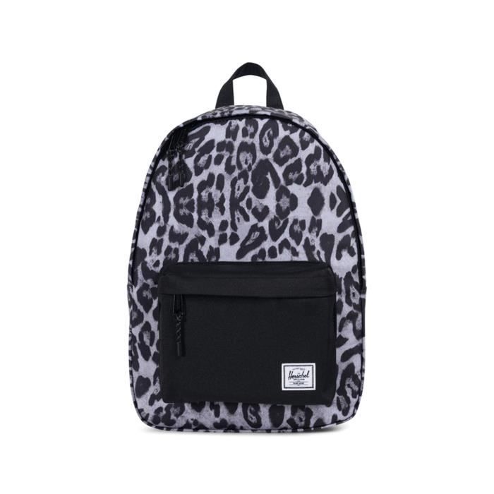 Classic Backpack Mid-Volume - Snow Leopard / Black - Zaino Bianco ...