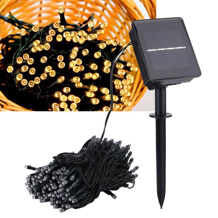 BEL-7423055275491-Guirlande lumineuse solaire LED Guirlande lumineuse ...