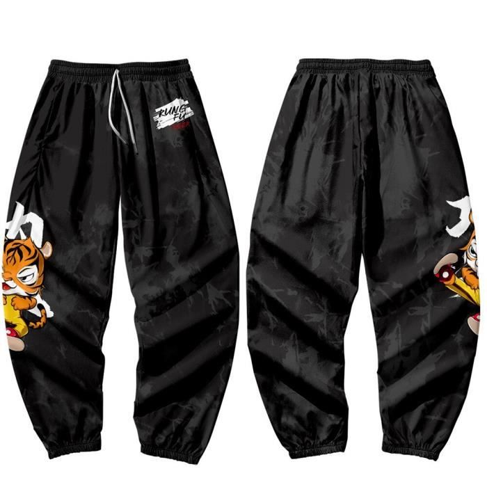 Pantalon pro,Pantalon Hip Hop pour homme,jogging ample,longueur cheville,pantalon avec poche ...