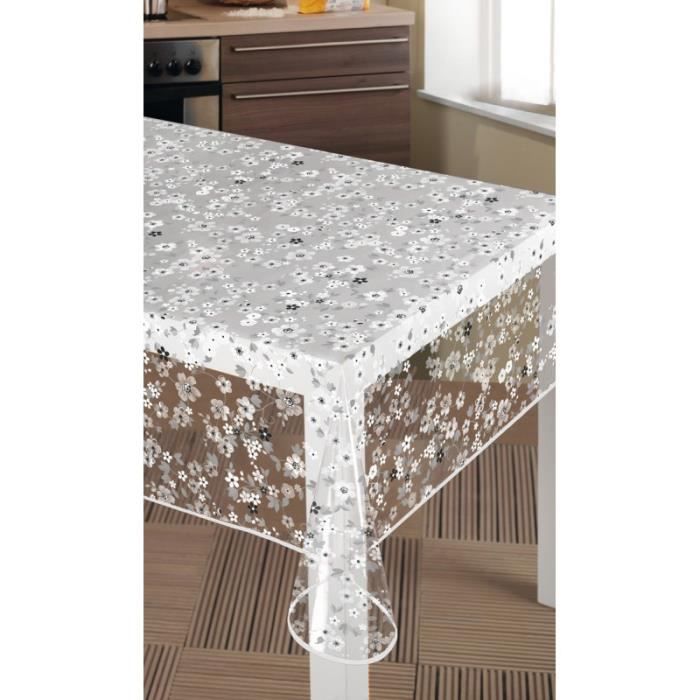 NOVOTEX - Toile Cirée Rectangulaire Transparente Cristal 140 x 180 CM ...