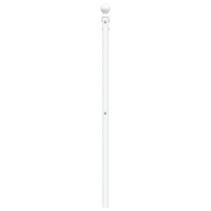 Tête de lit métal blanc 120 cm - SALALIS - SP3298 - Classique ...